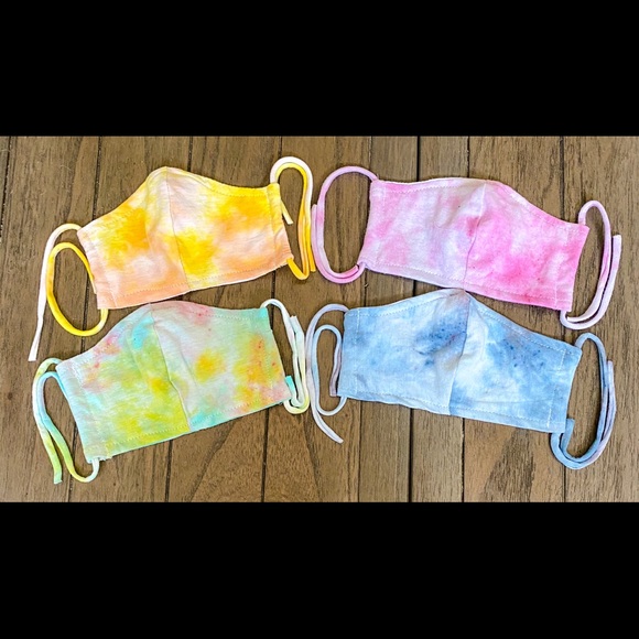 Handmade | Other | Tie Dye Face Mask For Women Set Of 2 | Poshmark